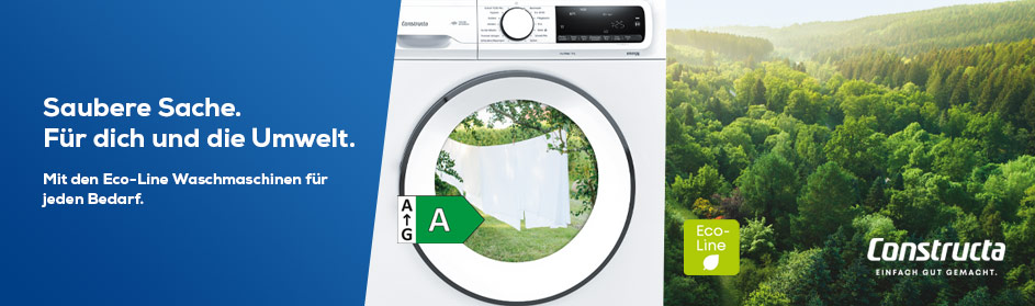 Die Constructa Markenwelt - Eco-Line Waschmaschinen