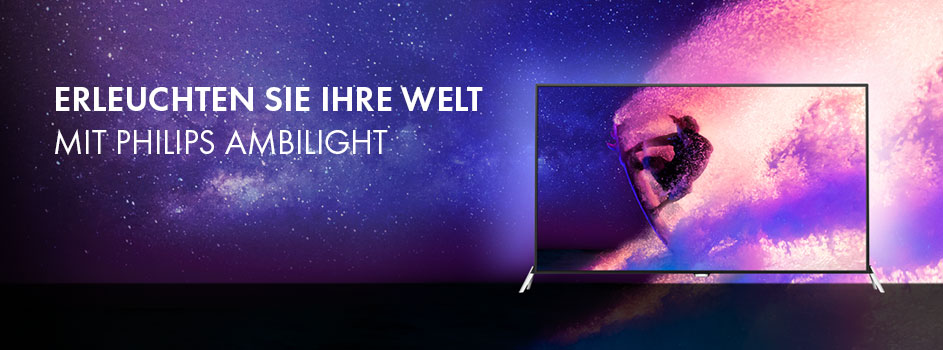 Philips Ambilight, Smart-TV, Curved, Ultra-HD und mehr