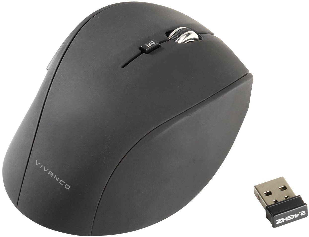 Vivanco Mouse FM Silent Click Kabellose Maus | EURONICS