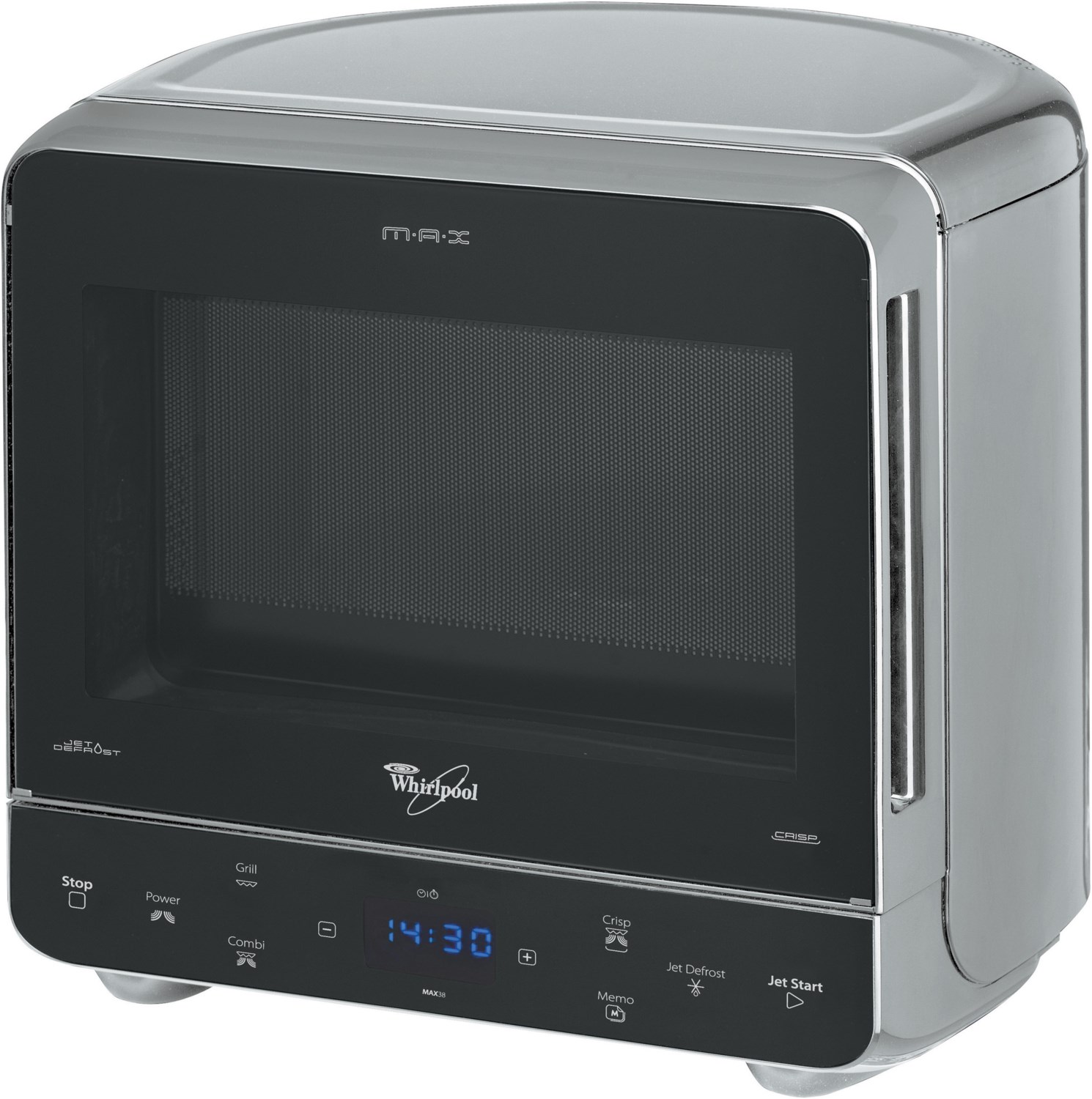 Whirlpool MAX 38 SL Kombi-Mikrowelle silber | EURONICS