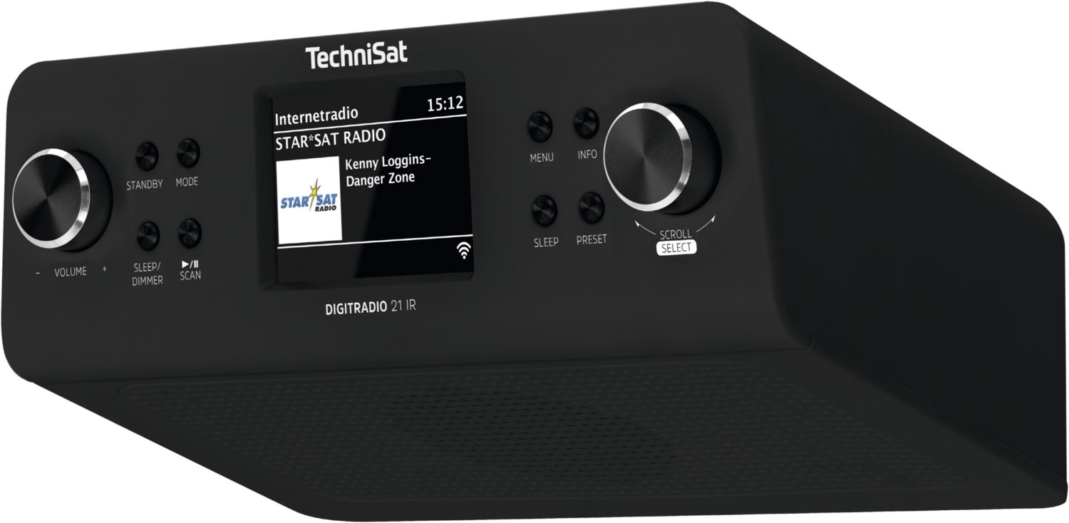 TechniSat DigitRadio 21 IR Internetradio schwarz | EURONICS