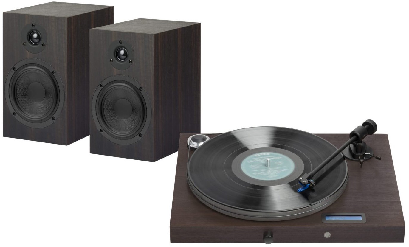 Pro-Ject Juke Box S2 Stereo Set Plattenspieler mit Bluetooth Juke Box ...