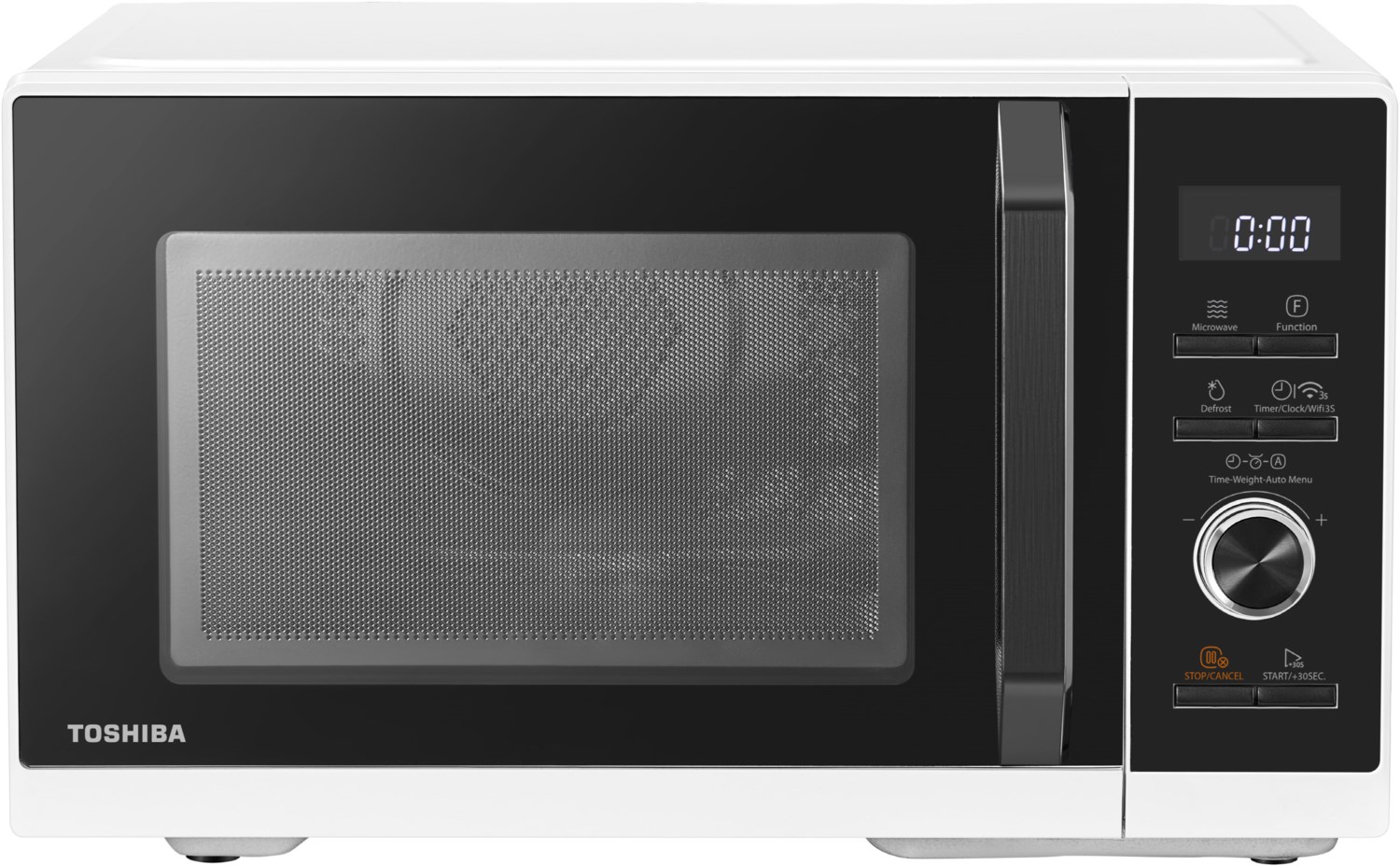 Toshiba MW3-SAC23SF(WH) Kombi-Mikrowelle schwarz/weiss | EURONICS