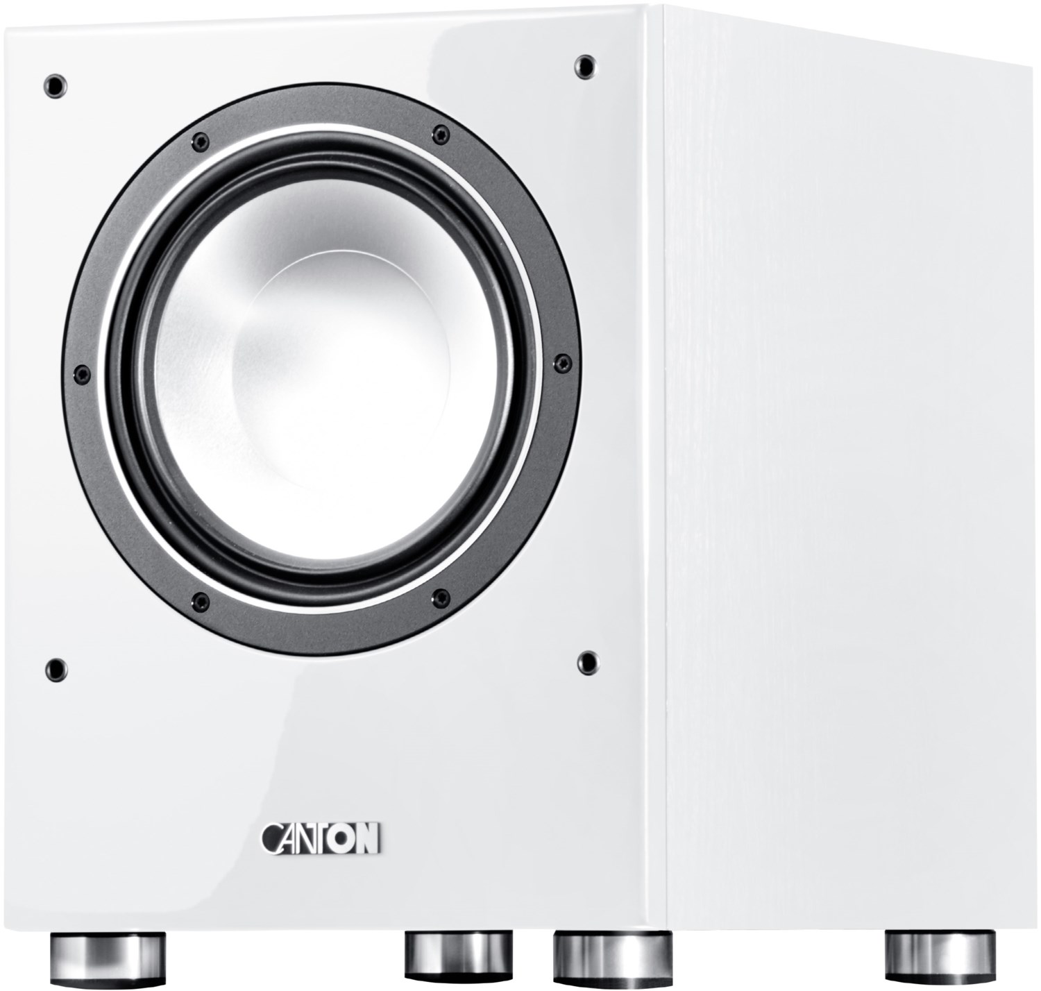 Canton SUB 80.2 Aktiv-Subwoofer weiß | EURONICS