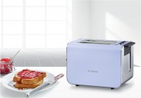 Bosch TAT8619 Kompakt-Toaster french lilac/ black grey | EURONICS