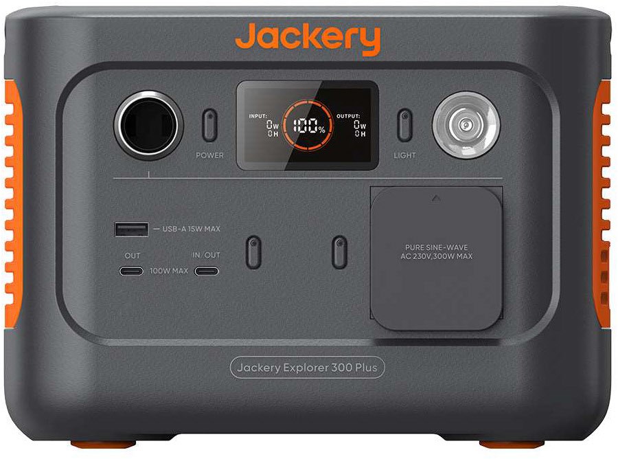 Jackery Explorer 300 Plus (288Wh) Powerstation schwarz/orange | EURONICS