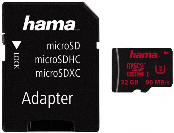 Hama microSDHC (32GB) UHS Speed Class 3 | EURONICS