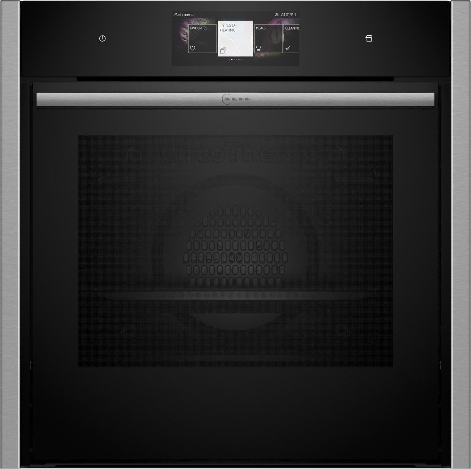 NEFF B64FT33N0 Elektro-Backofen mit Dampfgarer edelstahl | EURONICS