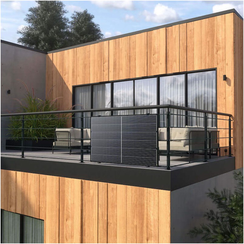 PLUGIN ENERGY ULTRA 350+Combo Balcony Photovoltaik schwarz | EURONICS