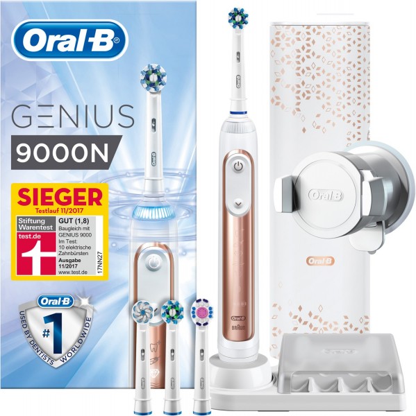 Oral B Genius 9000N Elektrische Zahnburste rose gold EURONICS
