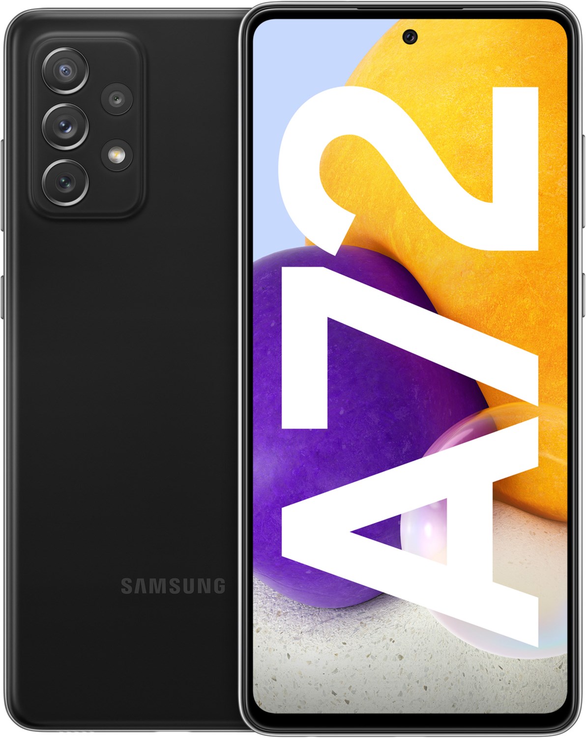 Samsung Galaxy A72 (128GB) Smartphone awesome black | EURONICS
