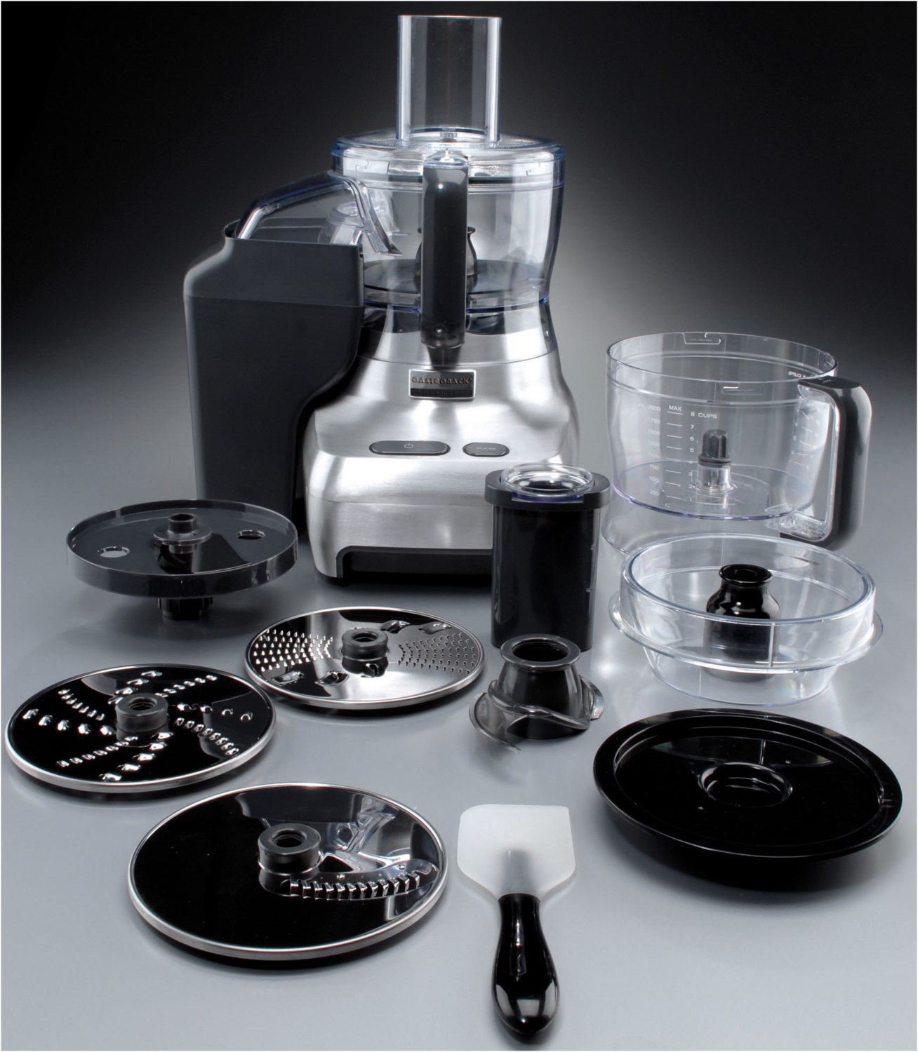 Gastroback Design Food Processor Advanced Küchenmaschine silber | EURONICS