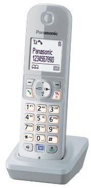 Panasonic KX-TGA681EXS Schnurlos Solo-Handteil perlsilber | EURONICS