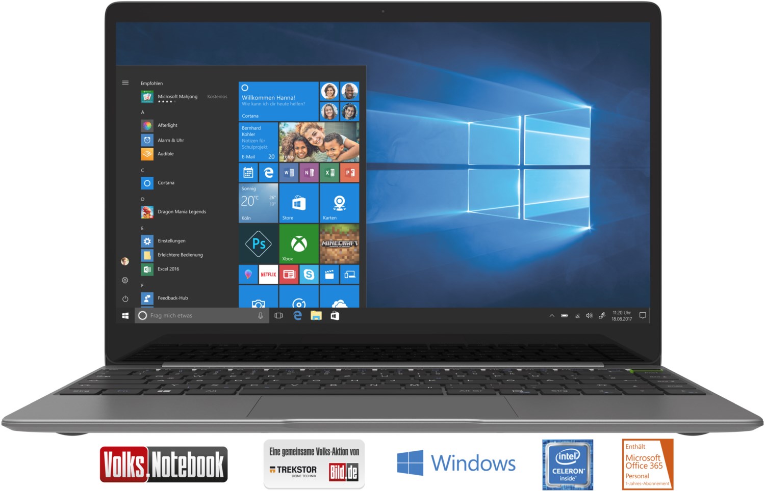 Trekstor PRIMEBOOK U13B-CO Volks-Notebook | EURONICS