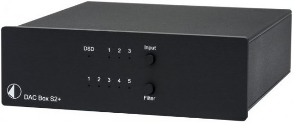Pro-Ject DAC Box S2+ Digital/Analog-Wandler schwarz | EURONICS