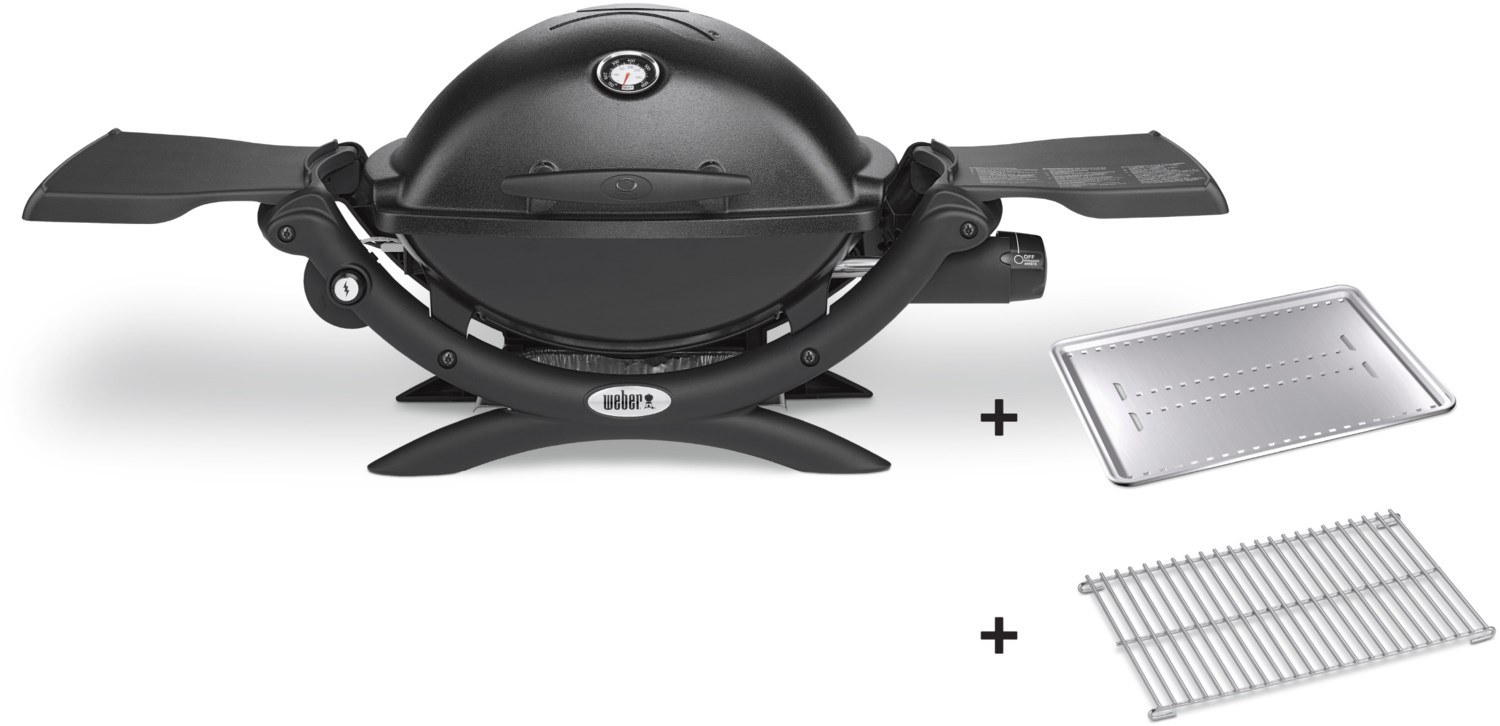 Weber Q 1200 Gasgrill schwarz | EURONICS