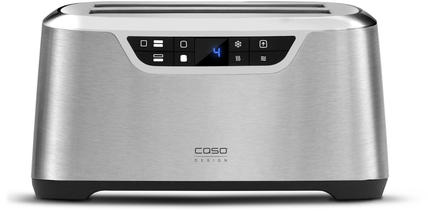 Caso Novea T 4 Doppelschlitz-Toaster edelstahl | EURONICS