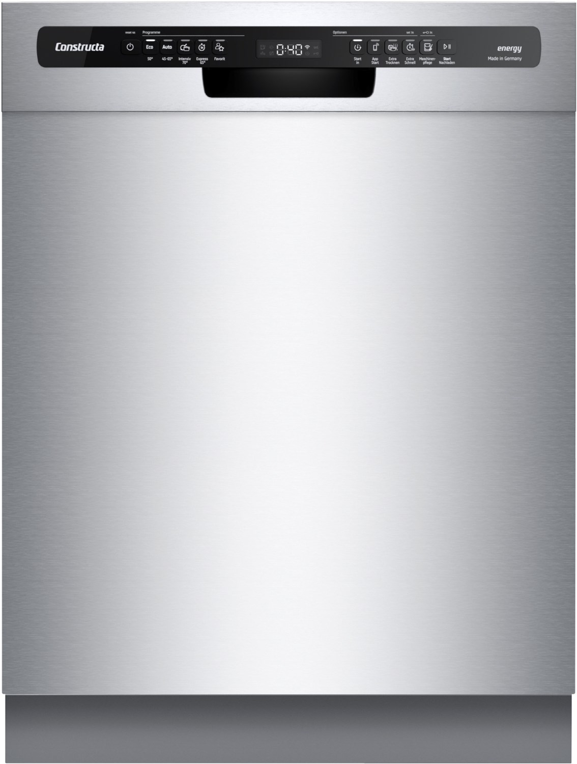 Constructa CG5US00HAD Unterbau-Geschirrspüler 60 cm edelstahl | EURONICS