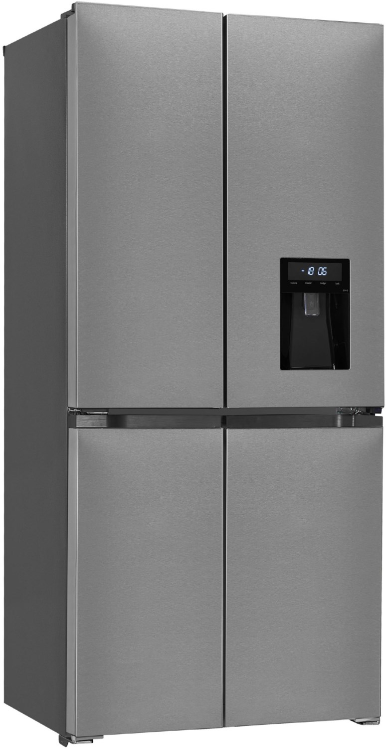 Exquisit MD430-100-WS-200E Kühl-/Gefrierkombination edelstahl | EURONICS