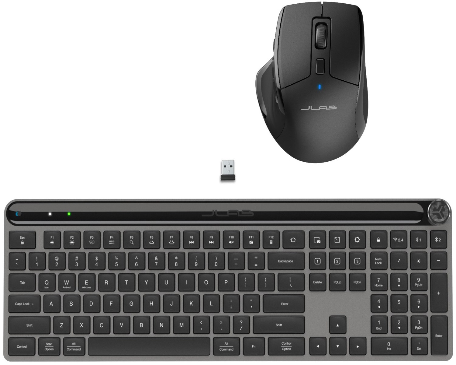 JLAB Work Bundle (DE) Kabelloses Tastatur-Set | EURONICS