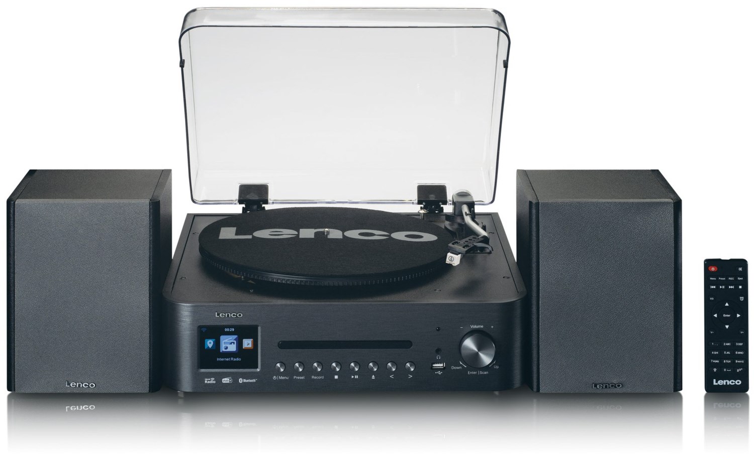 Lenco MC-460BK Hifi-System schwarz | EURONICS