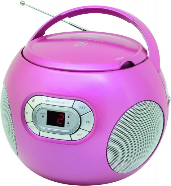 soundmaster SCD2120PI CD/Radio-System pink | EURONICS