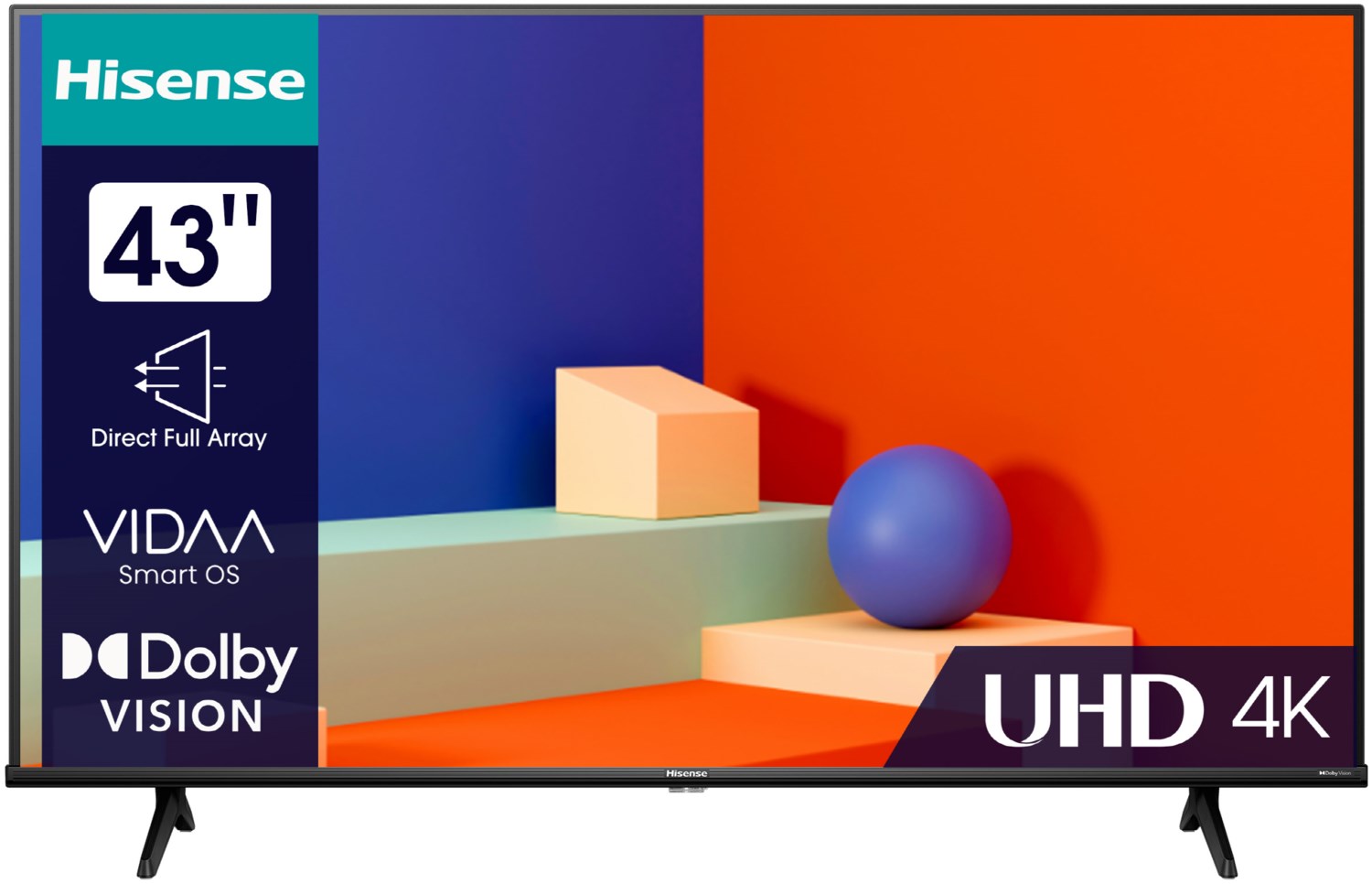Hisense 43A6K 108 cm (43") LCD-TV mit Full Array LED-Technik | EURONICS