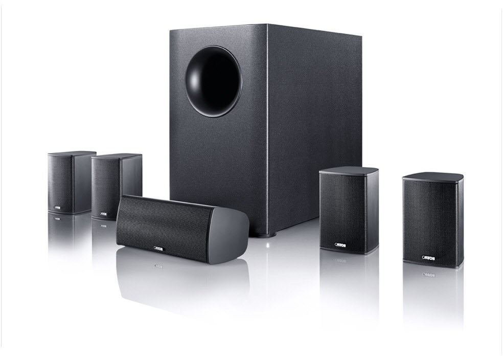 Canton Movie 1005.2 5.1 A/V-Lautsprechersystem mit Aktiv-Subwoofer ...