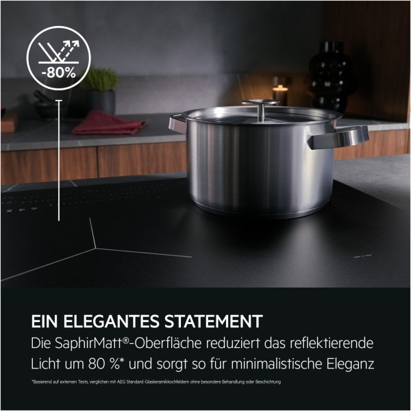 AEG TI64IB1BIZ Autark-Induktionskochfeld saphir matt | EURONICS