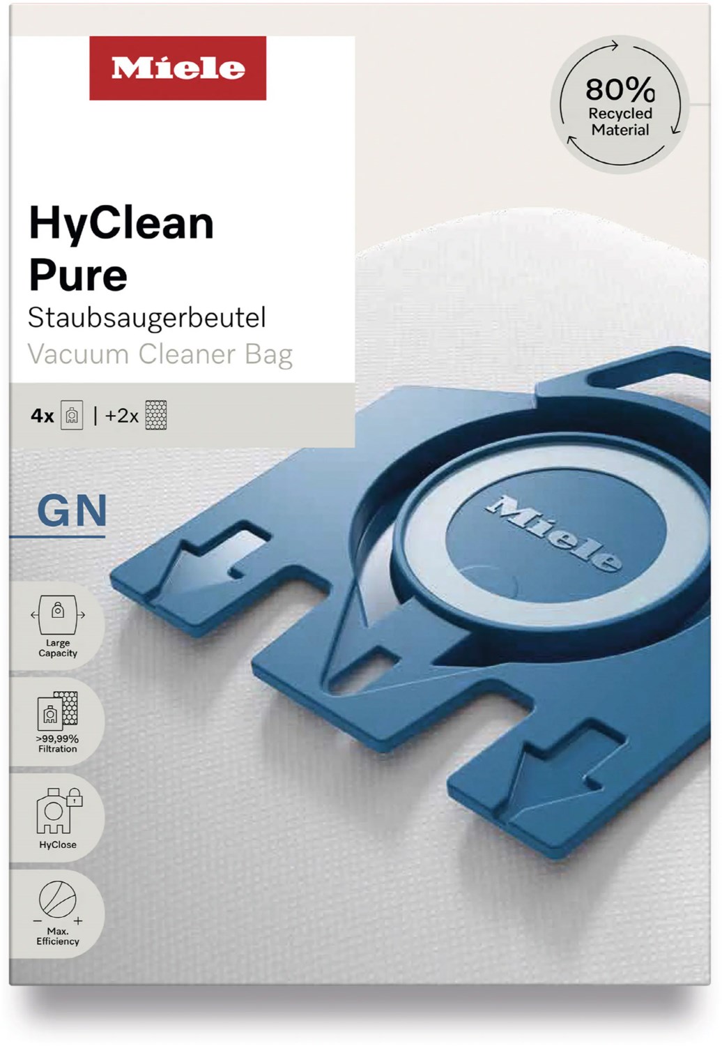Miele GN HyClean Pure Staubsaugerbeutel | EURONICS