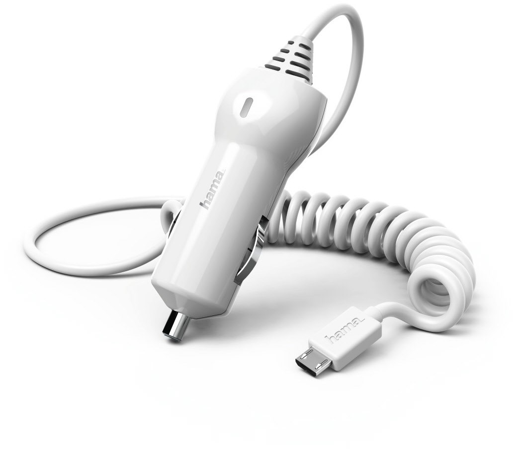 Hama Kfz-Ladegerät Micro-USB (1,2A) weiß | EURONICS