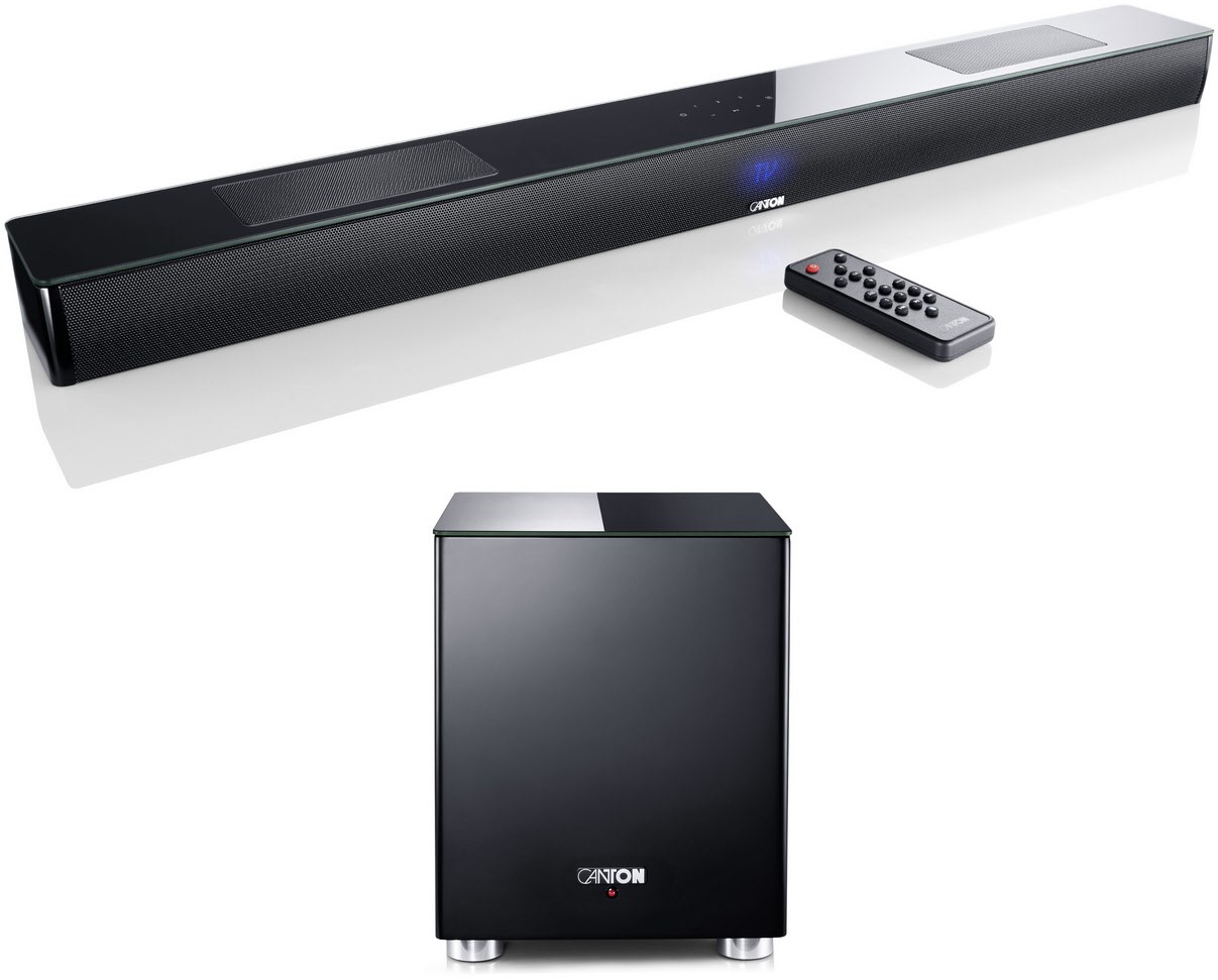 Canton Soundbar 10 Set mit Sub 8 Soundbar schwarz | EURONICS