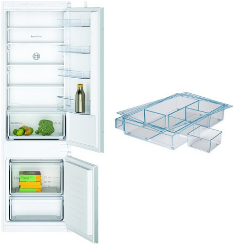 Bosch KGH87NSF0 Integrierbare Kühl-/Gefrier-Kombination bestehend aus ...