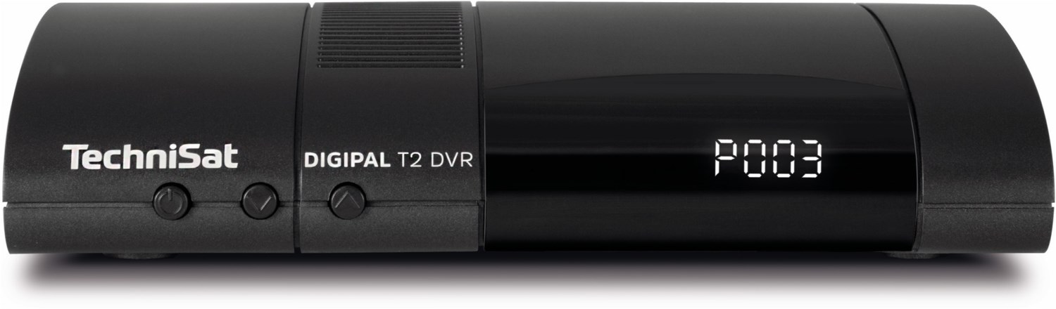 TechniSat DIGIPAL T2 DVR DVB-T2 HD Receiver anthrazit | EURONICS