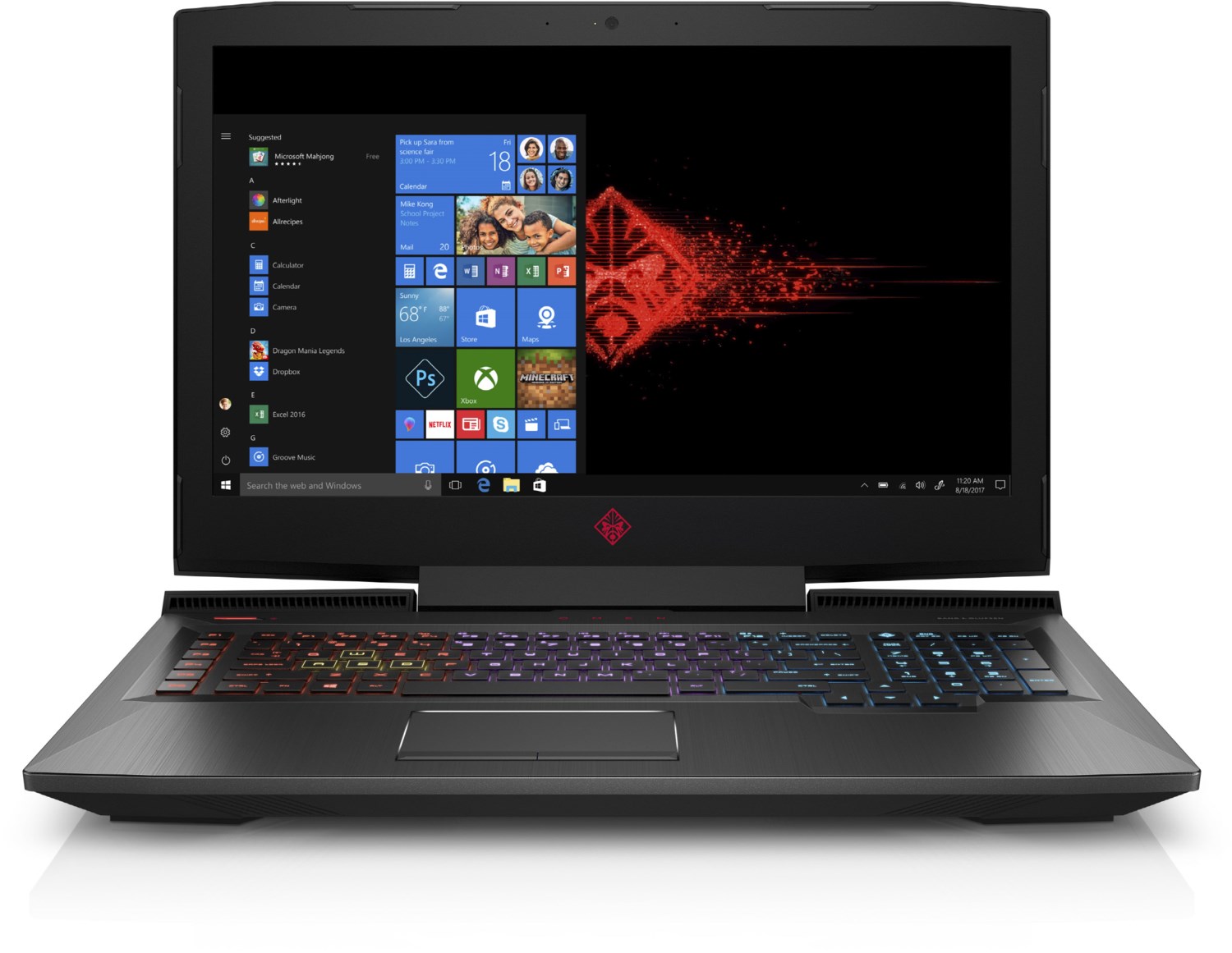 OMEN by HP 17-an166ng Machine from hell 43,9 cm (17,3") Gaming Notebook ...