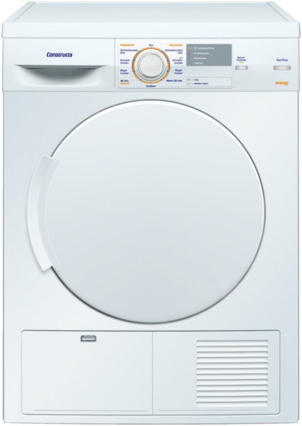 Constructa CWK 4 E 102 Kondensations-Wäschetrockner weiß | EURONICS
