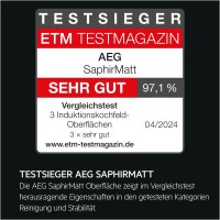 AEG TI64IB1BIZ Autark-Induktionskochfeld saphir matt | EURONICS