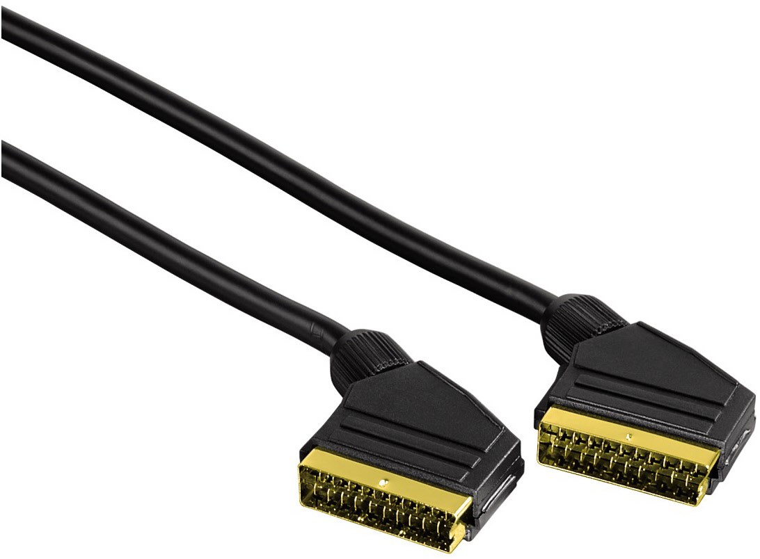 Hama Scartkabel 21 pol. (1,5m) schwarz | EURONICS