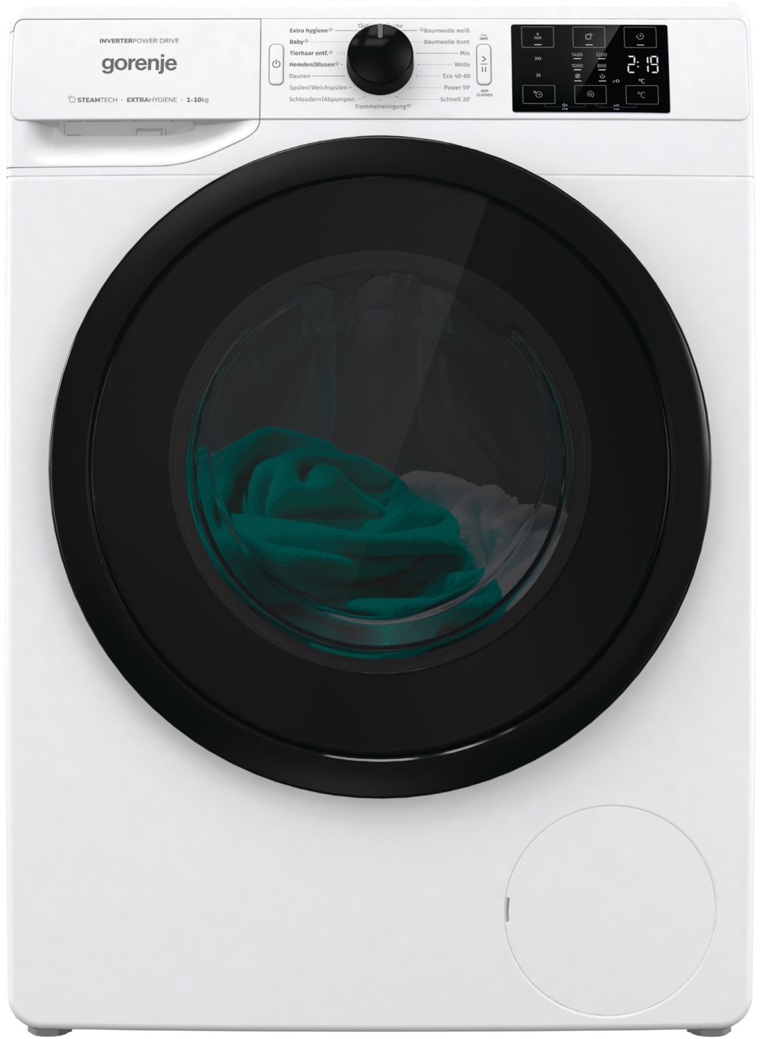 Gorenje WNEI14APS Stand-Waschmaschine-Frontlader weiß, 10 kg, 1400 U ...