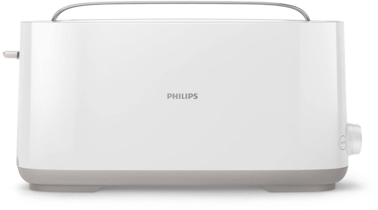 Philips HD2590/00 Daily Langschlitz-Toaster weiß | EURONICS