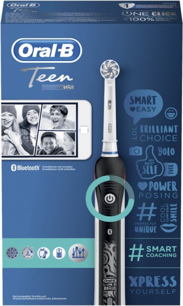 Oral B Teen Elektrische Zahnburste schwarz EURONICS