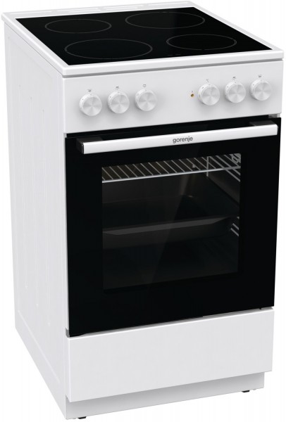 Gorenje GEC5A21WG Elektroherd mit Glaskeramikfeld weiß / A | EURONICS