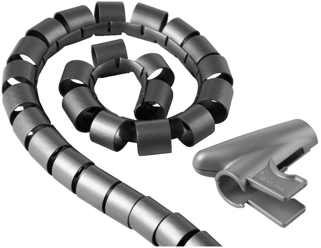 Hama Kabelbündel Easy Cover 30mm/1,5m silber | EURONICS