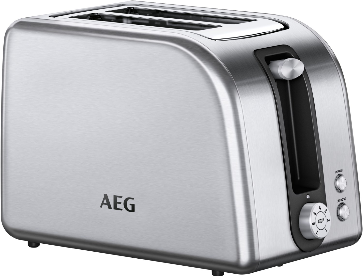 AEG AT7750 Kompakt-Toaster edelstahl | EURONICS
