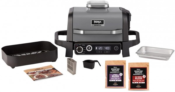 NINJA OG701DE Woodfire Outdoor Grill Tischgrill | EURONICS