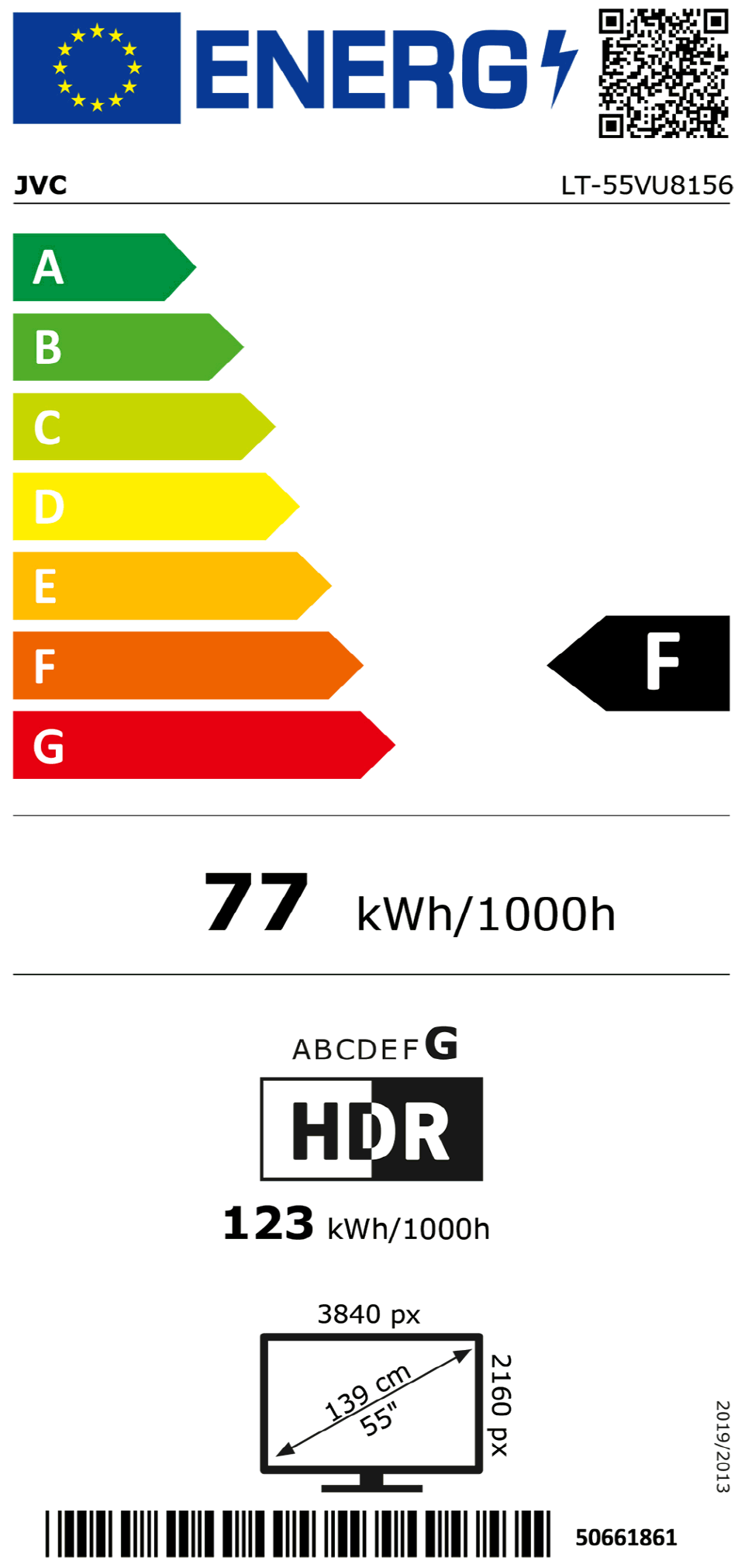 JVC LT-55VU8156 139 cm (55") LCD-TV mit LED-Technik | EURONICS