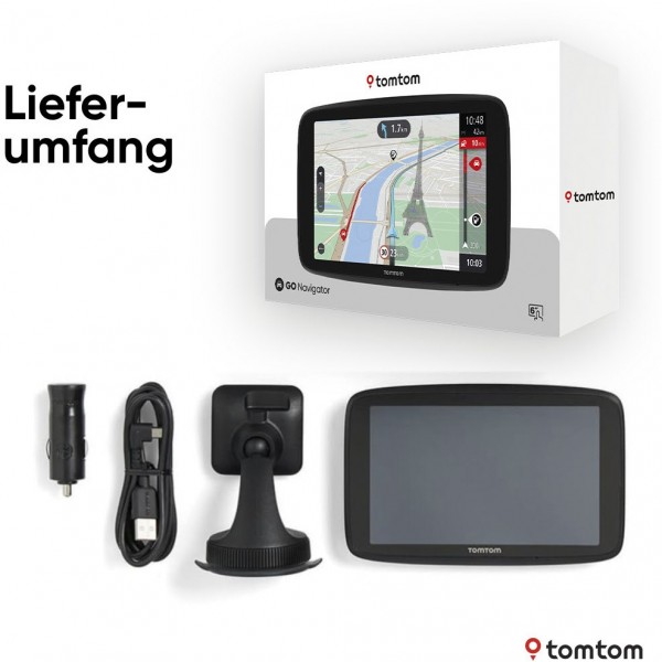 TomTom Go Navigator 6 Mobiles Navigationsgerät | EURONICS