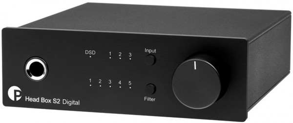 Pro-Ject Head Box S2 Digital Kopfhörerverstärker schwarz | EURONICS