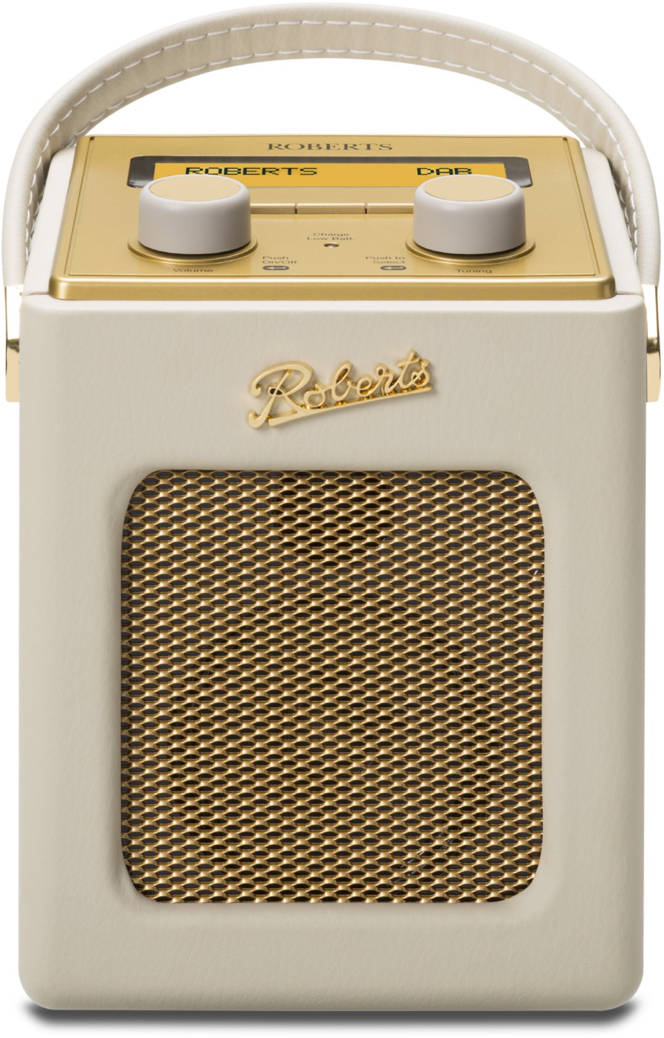 Roberts Revival Mini Kofferradio mit DAB/DAB+ pastel cream | EURONICS