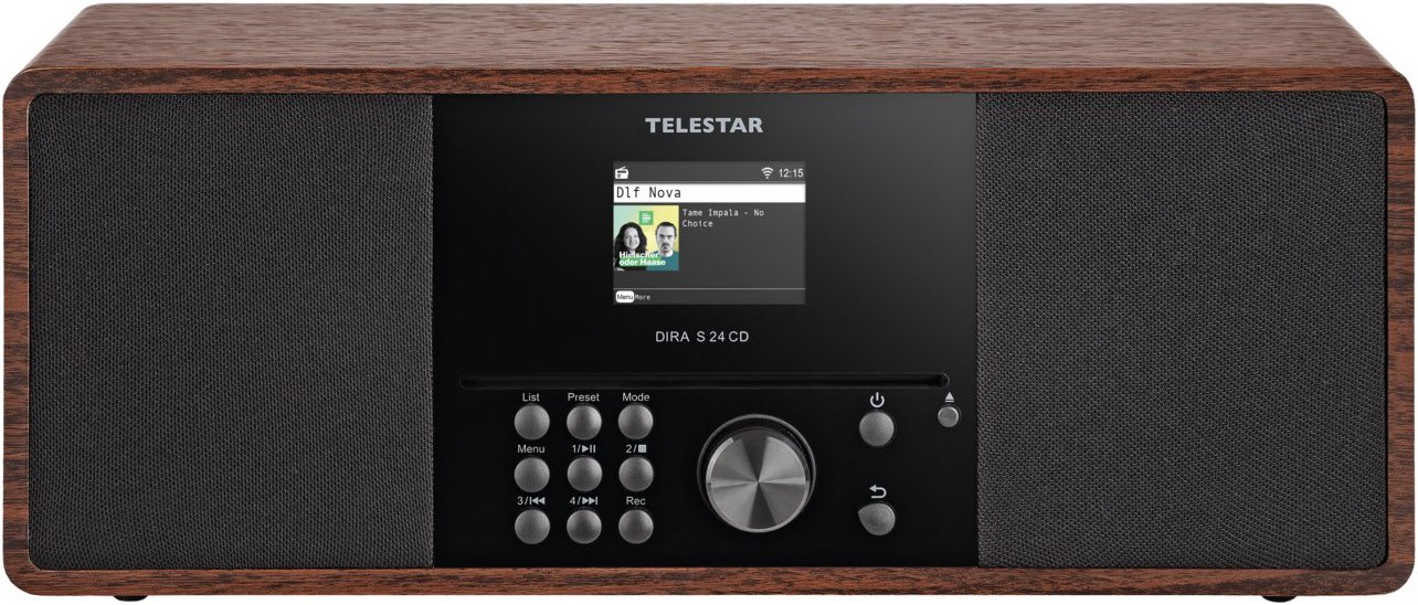 Telestar DIRA S 24 CD CD/Radio-System holz | EURONICS